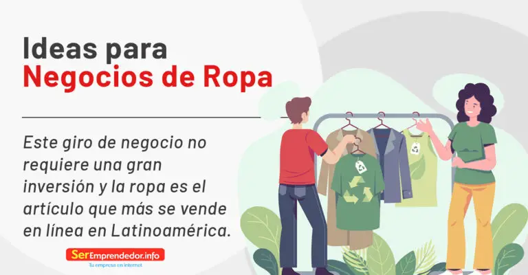 Ideas para Negocios de Ropa. Creativas y muy Rentables